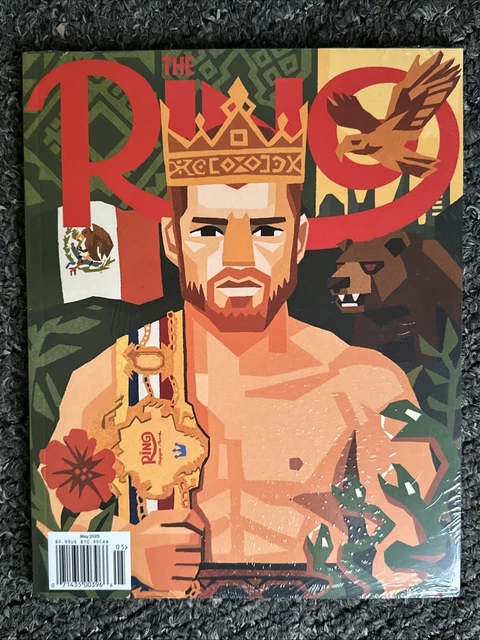 RARE CANELO ALVAREZ The Ring Magazine May 2025 - Brand New Sealed $101. ...