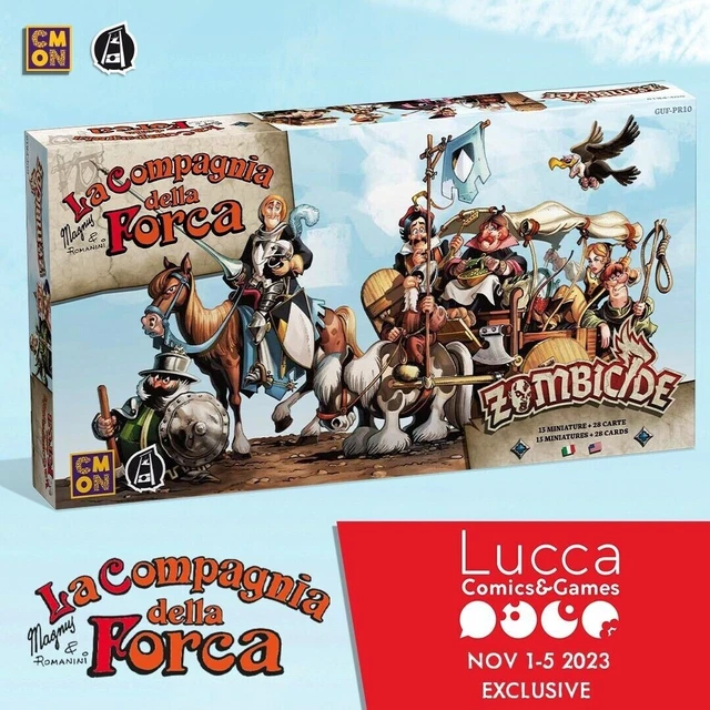 LA COMPAGNIA DELLA Forca, Zombicide Fantasy, esclusiva CMON a Lucca 2023, NUOVA! EUR 269,00 ...