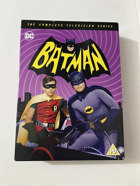 BATMAN 1966 TV series dvd Complete Collection Boxset Adam West £20.00 ...