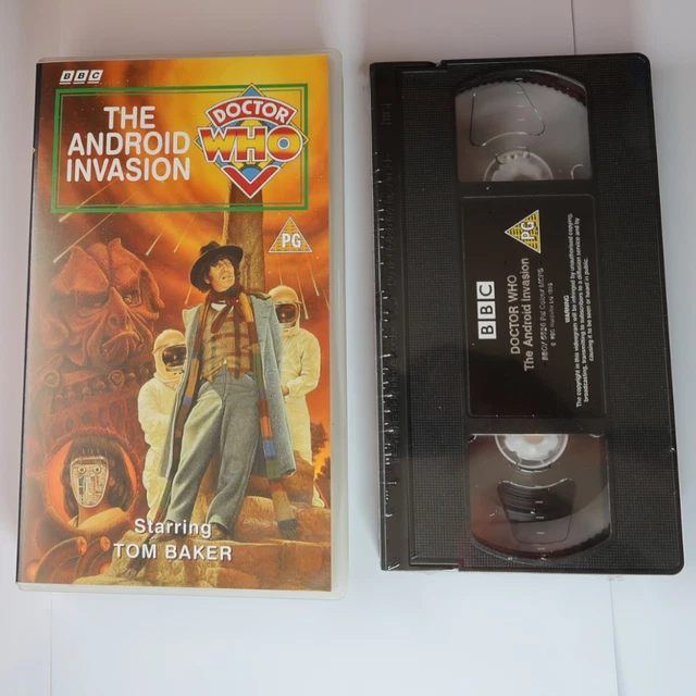 DOCTOR WHO THE Android Invasion BBC UK PAL VHS Video Sealed 1995 £14.99 ...