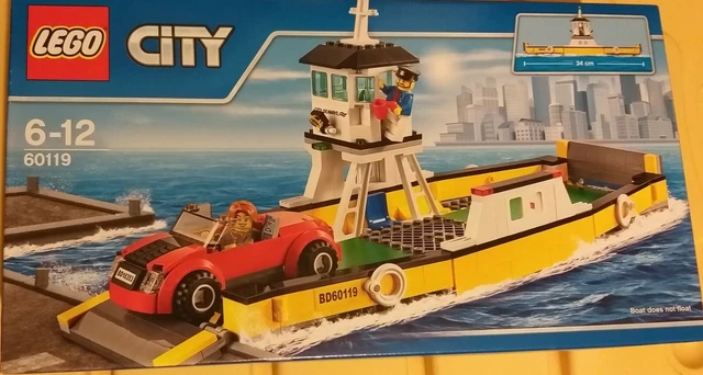 LEGO CITY-60119-LE BATEAU Ferry-Neuf Scelle Complet !!! 5/12Ans#Ckdb ...