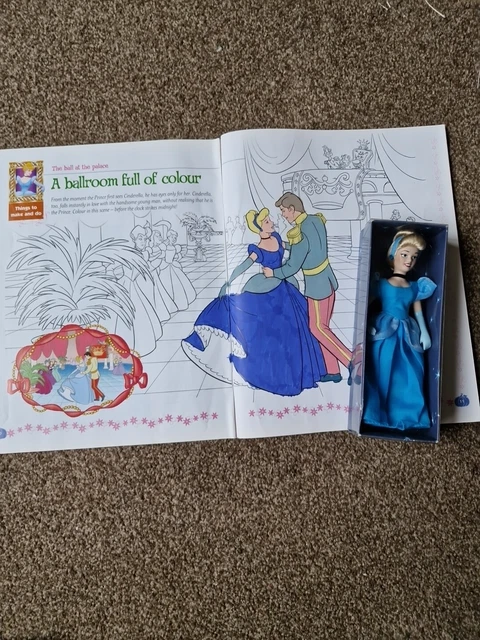 DEAGOSTINI DISNEY PRINCESS Porcelain Doll Cinderella with Magazine EUR ...