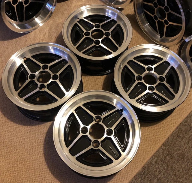 FORD ESCORT MK1 mexico RS2000 alloy wheels 1975 X 4 RS 4 spoke rims 5.5 ...