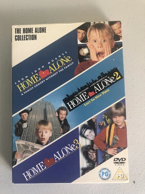 HOME ALONE TRILOGY DVD (2007) Macaulay Culkin, Columbus (DIR) cert PG 3 ...