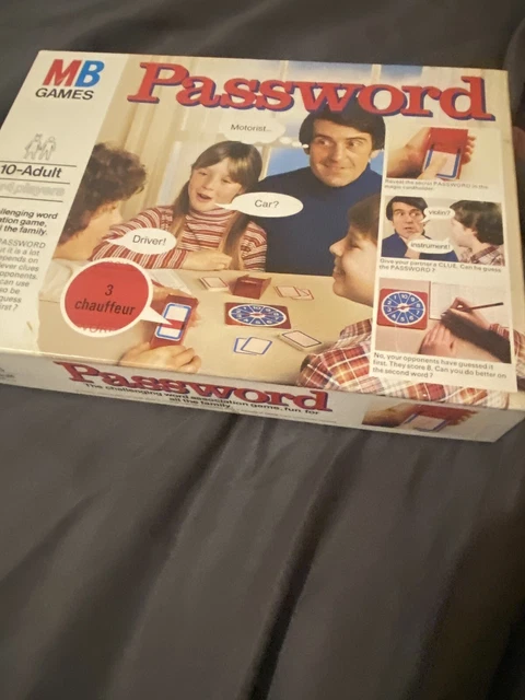 RARE VINTAGE MB Games Password Game 1978 Complete & VGC £4.00 - PicClick UK