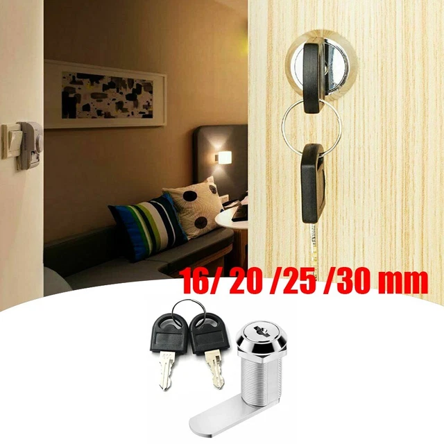 BARIL TIROIR ARMOIRE Courrier Boite Casier Placard 2-Key 16/20/25/30mm ...