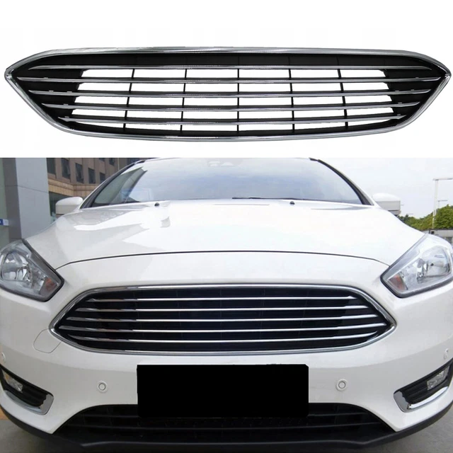 FOR FORD FOCUS Front Bumper Centre Grille With Chrome Oe 1873307 (2014 ...