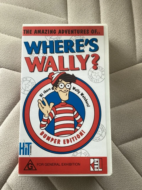 THE AMAZING ADVENTURES Of Where's Wally Bumper Edition Vintage VHS ...