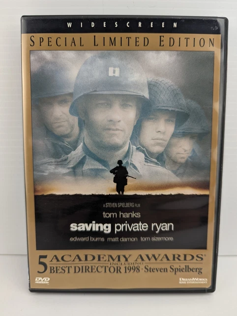 SAVING PRIVATE RYAN DVD WIDESCREEN Limited Edition Tom Hanks $9.99 ...