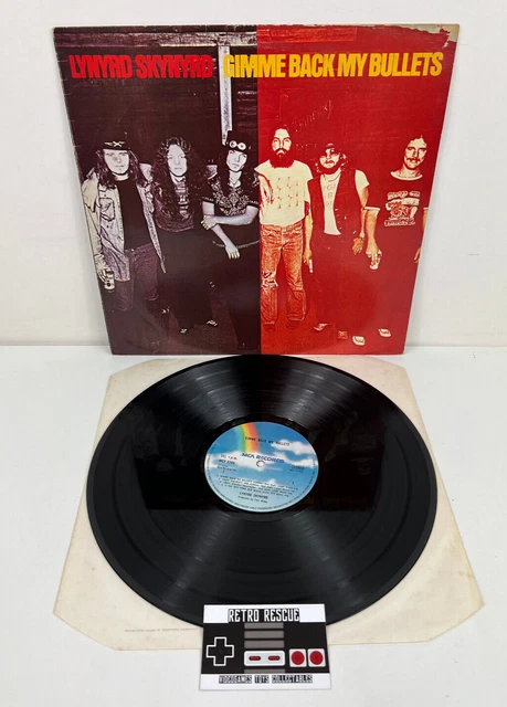 LYNYRD SKYNYRD GIMME Back My Bullets Vinyl Record 12" LP Album MCA Rock ...