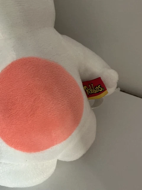 RAYMAN RAVING RABBIDS White Rabbit Plush Soft Toy £10.78 - PicClick UK