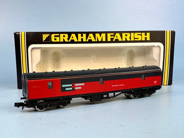 GRAHAM FARISH 4106 Mk1 GUV 93999 in RES Red & Black - BOXED/N GAUGE £18 ...