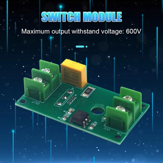 1 CHANNEL SCR Switch Module DC3-24V SSR Module Thyristor Relay Switch ...