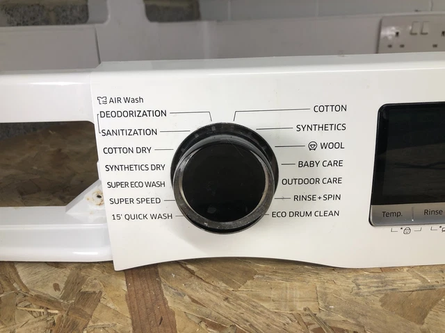 SAMSUNG CONTROL PANEL PCB EcoBubble Washer Dryer - White Black Dial 63 ...