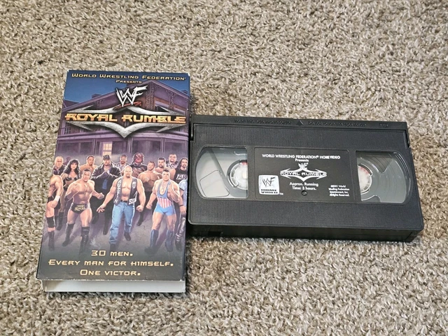 WWF ROYAL RUMBLE 2001 vhs wrestling £15.45 - PicClick UK