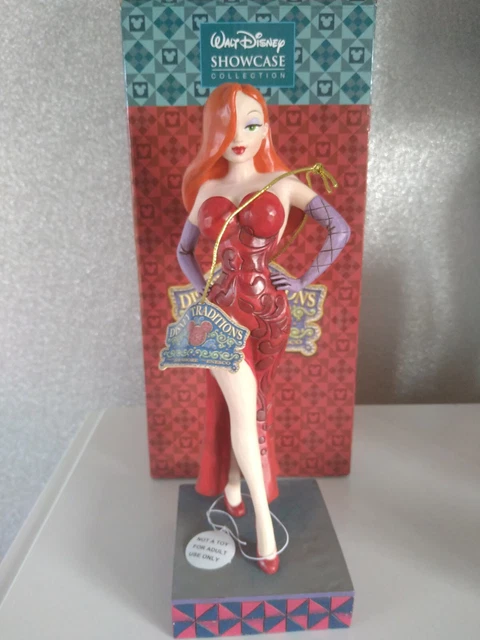 DISNEY TRADITIONS JESSICA Rabbit Drawn This Way Rare Figurine £250.00 ...