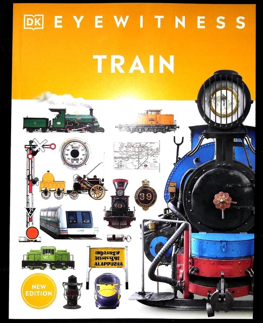 TRAIN BY DK Eyewitness Children's Book New Softcover $15.02 - PicClick CA