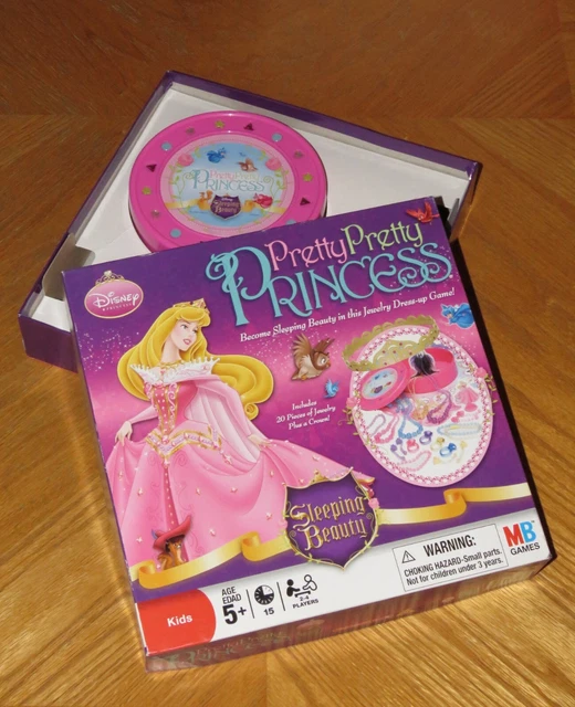 DISNEY SLEEPING BEAUTY Pretty Pretty Princess jewelry dress-up Game ...