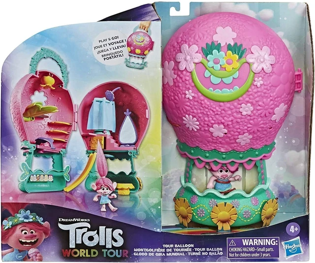 HASBRO DREAMWORKS TROLLS World Tour Balloon Playset RRP £30 Brand New £ ...