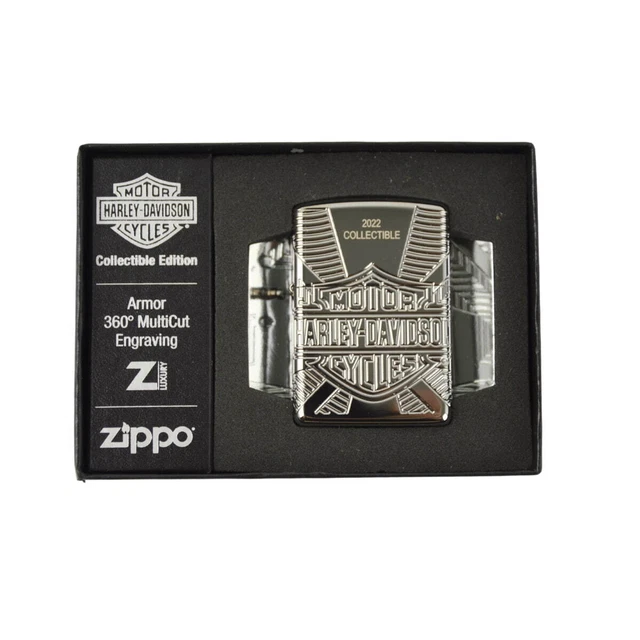 ZIPPO FEUERZEUG HARLEY Davidson Collectible 2022 EUR 199,90 - PicClick DE
