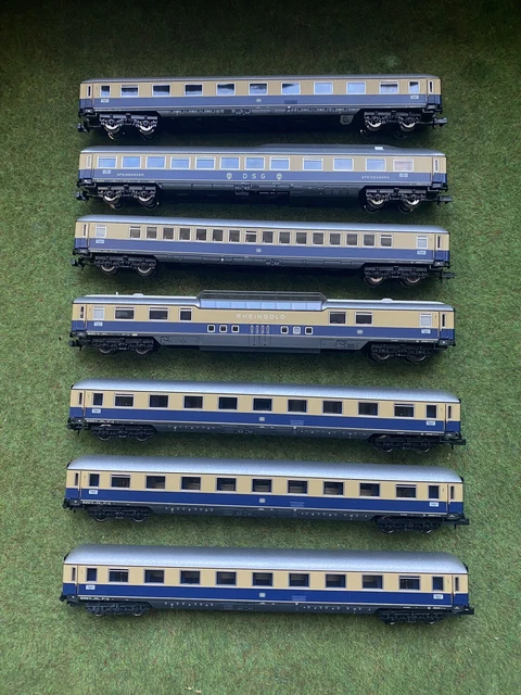 7 VOITURES DSG Rheingold Minitrix N1/160 EUR 198,00 - PicClick FR