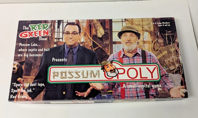 RED GREEN TV Show Possum-opoly Board Game Monopoly Type Complete ...