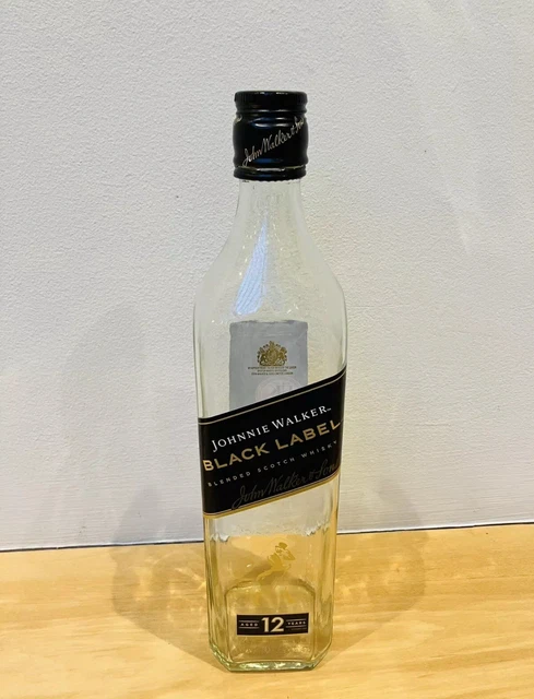 JOHNNIE WALKER BLACK LABEL Empty Whisky Bottle 70cl. VGC £8.75 ...