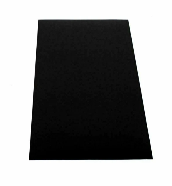 PLACA DE PLÁSTICO ABS 1000 x 490mm Negro, Blanco, Grosor 1, 2, 3 y 4mm ...