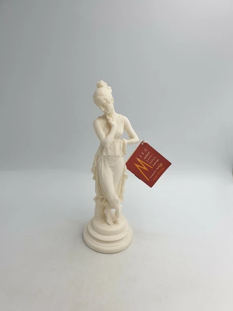 CLASSIC GREEK ALABASTER Stone Dreamy Lady Muse Goddess Hand Made ...