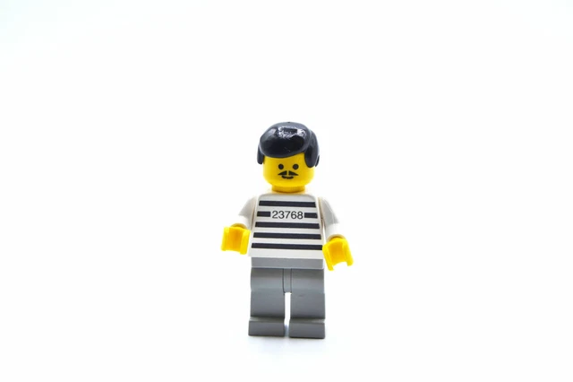 LEGO FIGURE MINIFIGURE Minifigures Police Prisoner Police Jailbreak Joe ...