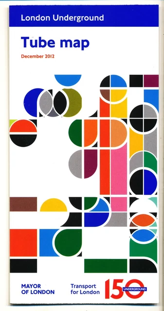 LONDON UNDERGROUND TUBE MAP DEC 2012 Station Index,Transport,Journey ...