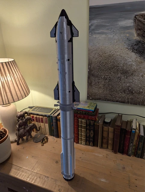 SPACEX STARSHIP AND SuperHeavy, Extreme detailed model 1/150 scale £64. ...