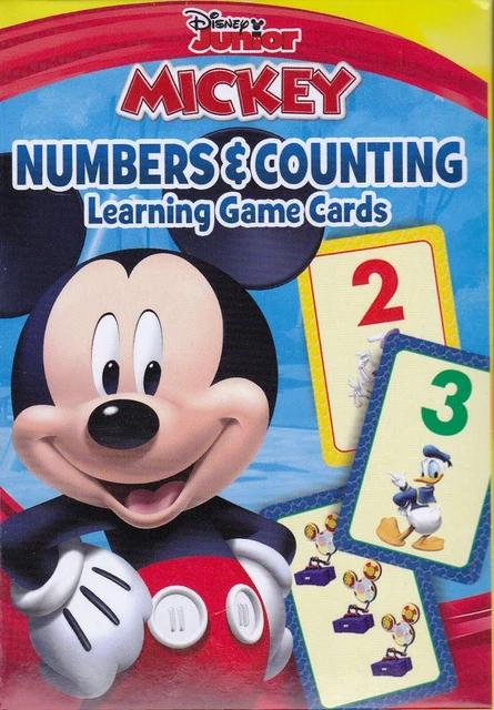 DISNEY JUNIOR MICKEY Mouse Clubhouse Numbers & Counting Learning Game ...