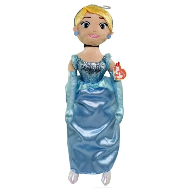 TY CINDERELLA DISNEY Princess from Disney 15-Inch Licensed Plush Dolls ...