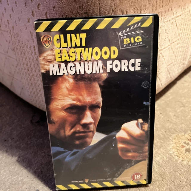 CLINT EASTWOOD MAGNUM Force VHS Tape 1973 Released In 1995 Warner Bros ...
