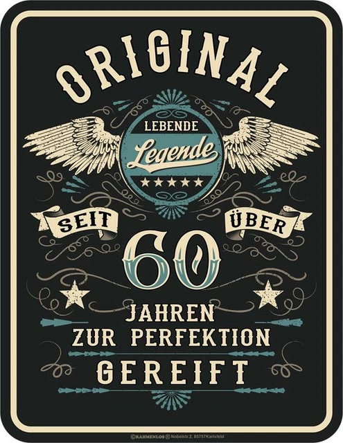 BLECHSCHILD ORIGINAL LEBENDE Legende Seit über 60 Jahren zur Perfektion ...