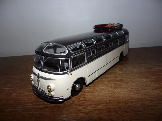 DEFECT 1/43 AUTOBUS Autocars Car Bus reisen coach Isobloc 648 DP Ixo ...