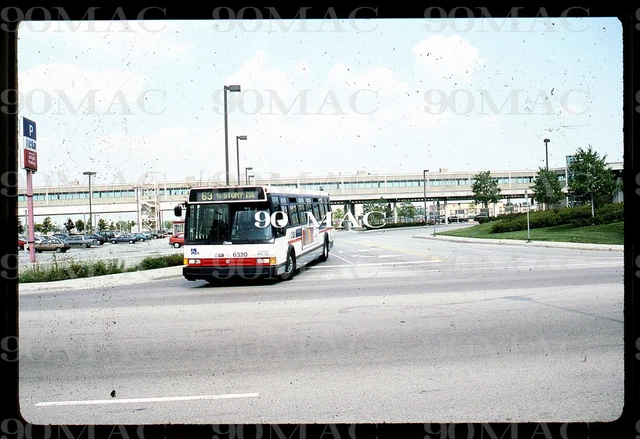 CHICAGO (IL) CTA Flxible Bus #6320. Original Slide 1996. $12.42 ...