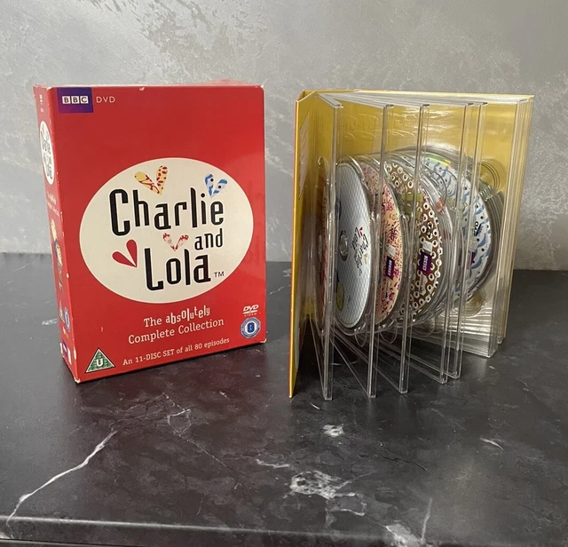 CHARLIE AND LOLA The Absolutely Complete Collection DVD 11 Disc Set ...