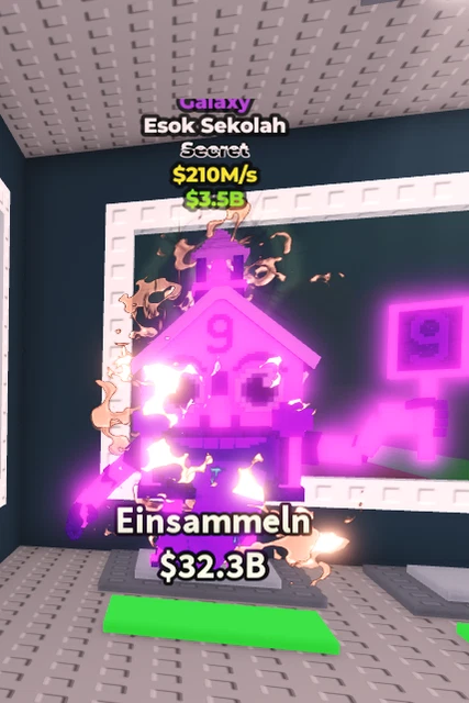 ESOK SEKOLAH GALAXY 210M Steal a Brainrot sehr selten EUR 19,90 ...