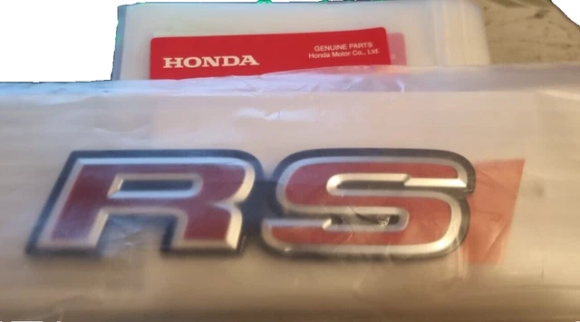 GENUINE HONDA FIT GE8 FREED GB4 Rear RS Emblem Badge jazz GP Hybrid JDM ...