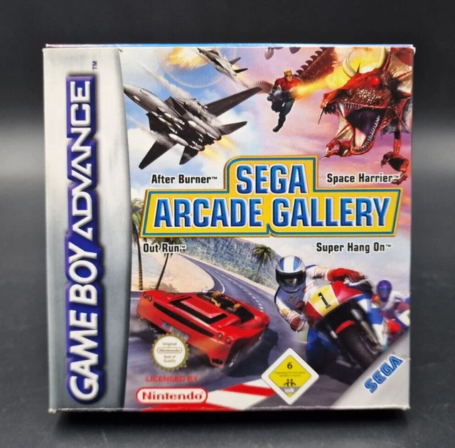 SEGA ARCADE GALLERY - Nintendo Gameboy Advance GBA - Komplett - PAL EUR ...