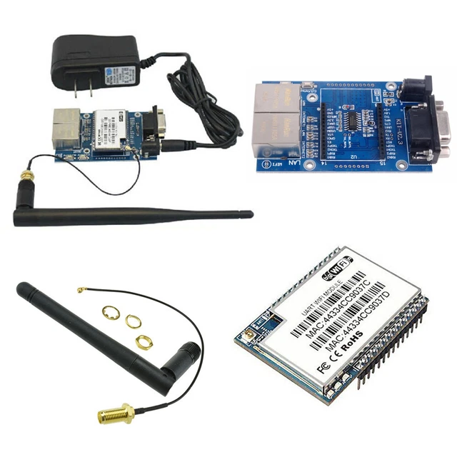 HI-LINK HLK-RM04 SERIAL-WIFI-ETHERNET Wifi Module RS485/RS232 AP ...