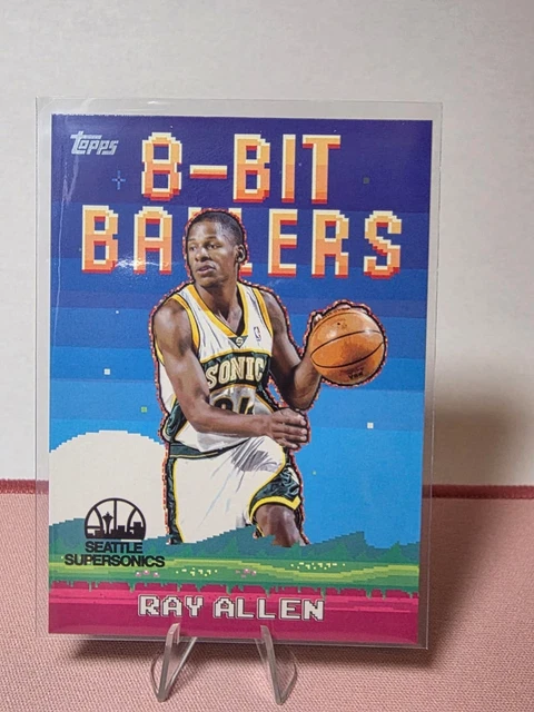 TOPPS NBA 2025/26 Ray Allen 8 Bit Ballers - Seattle SuperSonics 8B-28 £ ...