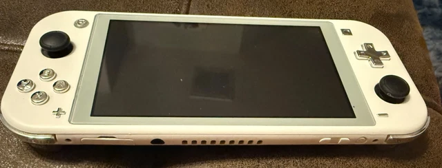 NINTENDO SWITCH LITE, Custom Built White, + Case - EXCELLENT Condition ...
