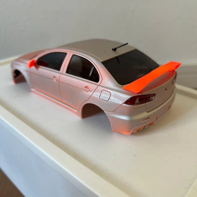 KYOSHO MINI-Z WHITE Body Mitsubishi Lancer Evolution X £96.80 - PicClick UK