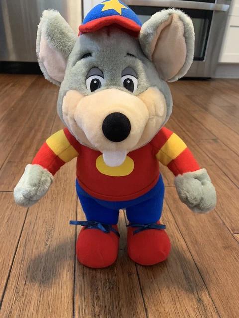 VINTAGE RARE &CHUCK E CHEESE" Plush 1996 SHOWBIZ Figure 16” Stuffed Toy ...