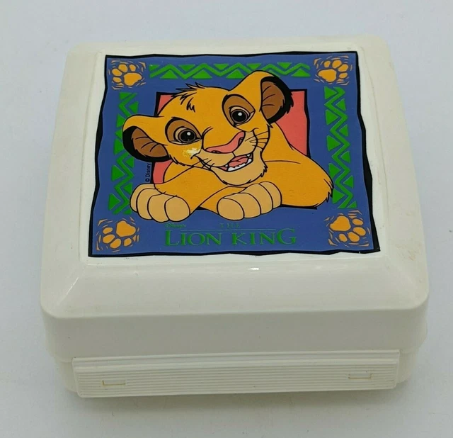 VINTAGE DISNEY LION King Lunch Plastic Container Sandwich Kibouki Genin ...
