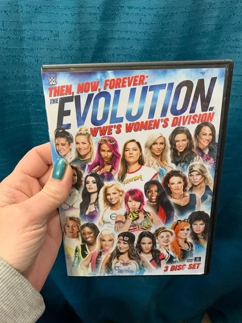 WWE WRESTLING DVD - USED Then, Now, Forever: The Evolution Womens Div. 3 discs $24.99 - PicClick CA