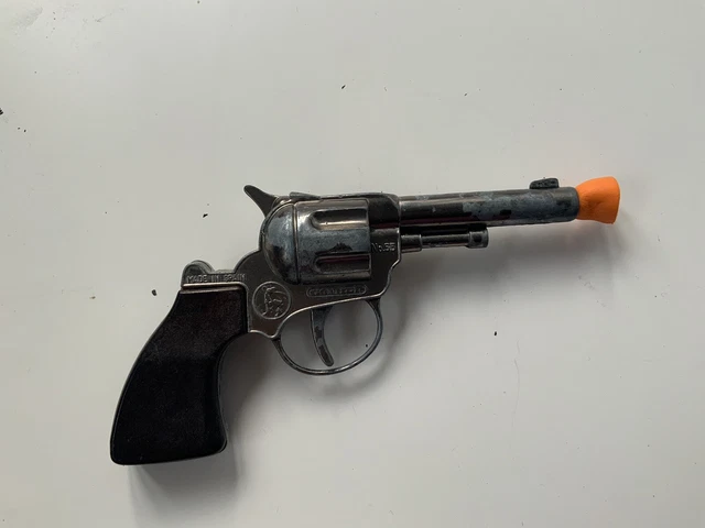 GONHER MINI PISTOLET VTG revolver Toy Cap Gun Pistol Pistons No. 55 ...